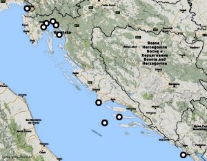 Shark Attacks in Croatia (Adriatic) with Map – 11 Fatalities in 150 ...